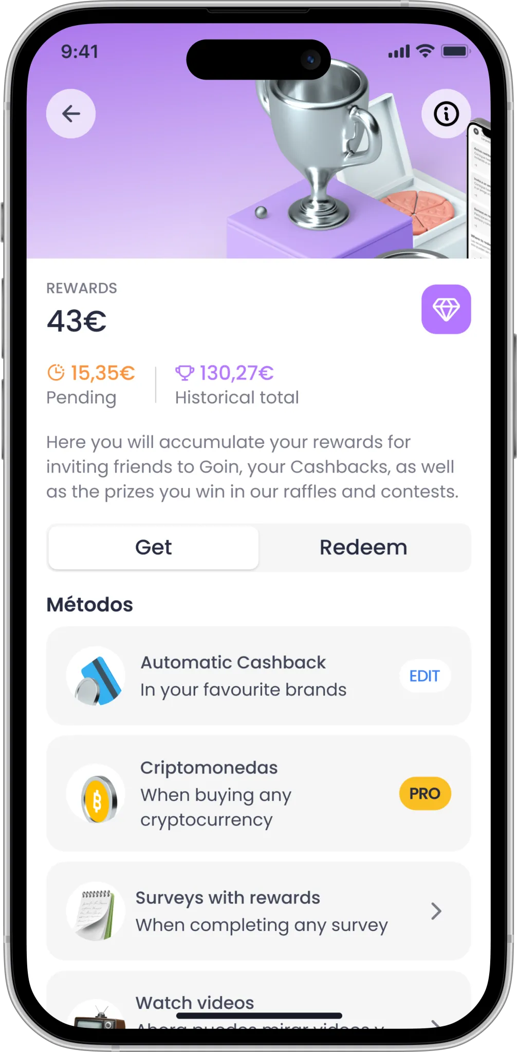 Goin: Grow your money. Buy cheaper